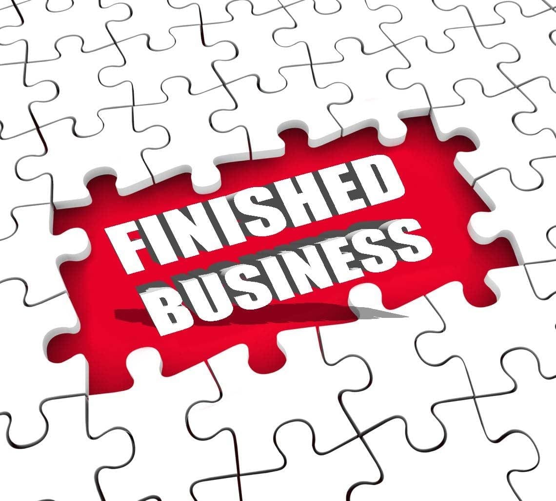 Finished Business, Part I | Jay Ferguson